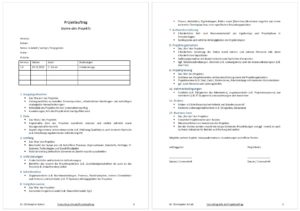 Projektauftrag - Aufbau, Einsatz, Beispiele, Tipps & Vorlagen ...